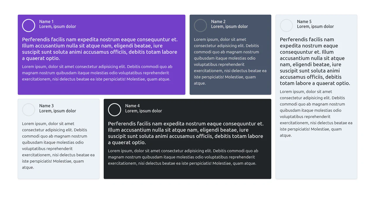 34 Bootstrap Testimonials