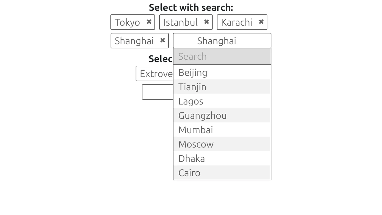 15 Bootstrap Select Boxes
