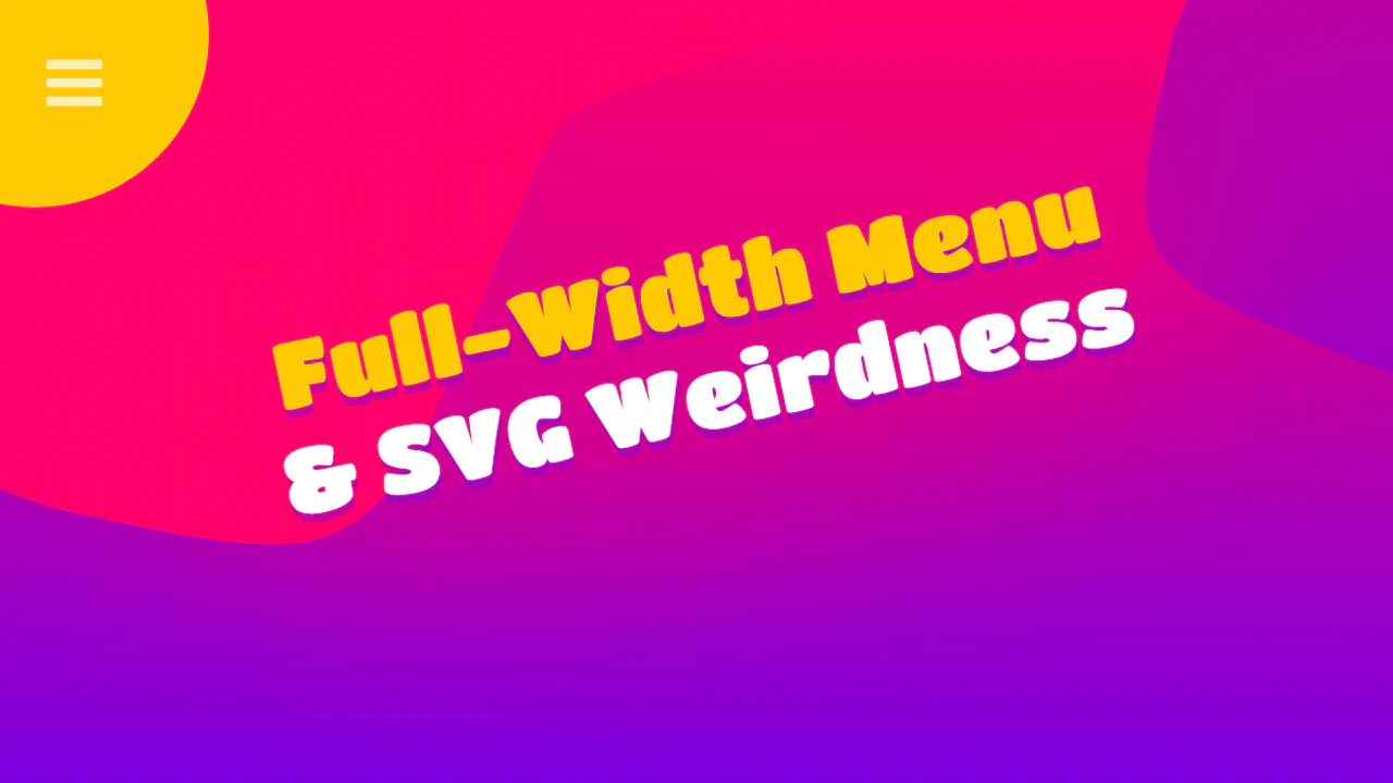 25 Pure CSS Fullscreen Menu Examples