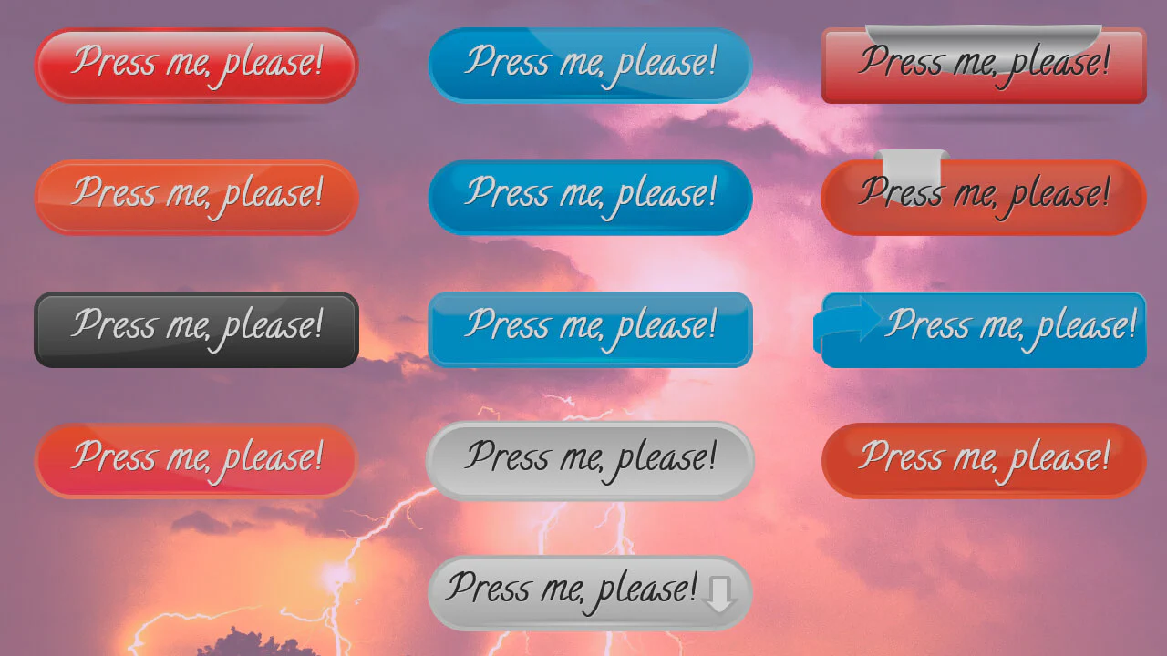40 CSS 3D Buttons