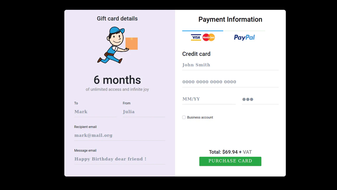38 Bootstrap Payment Forms
