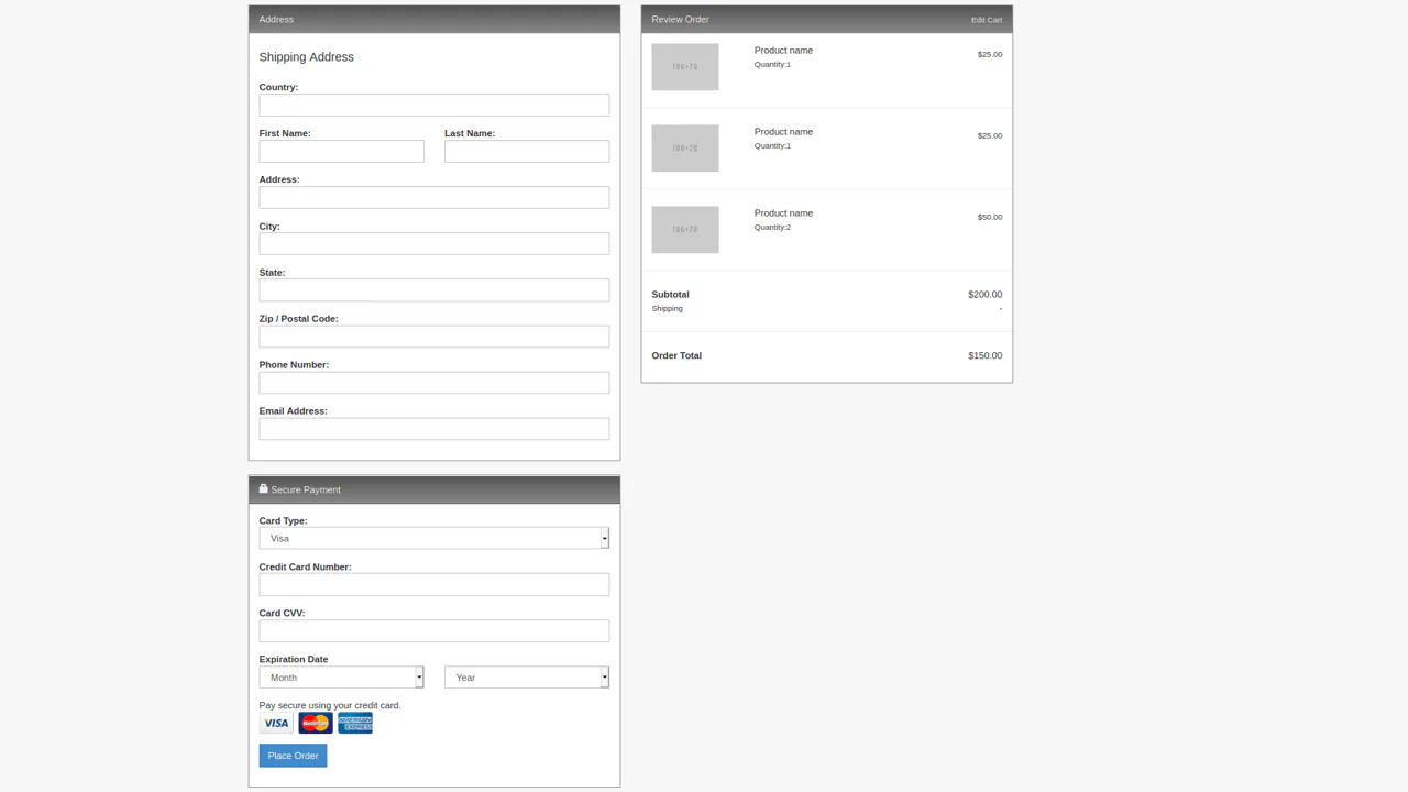 38 Bootstrap Payment Forms