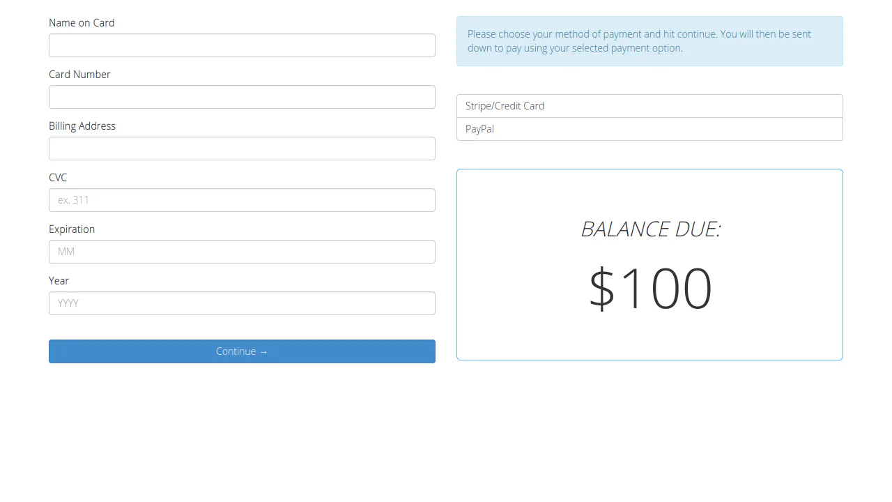 38 Bootstrap Payment Forms