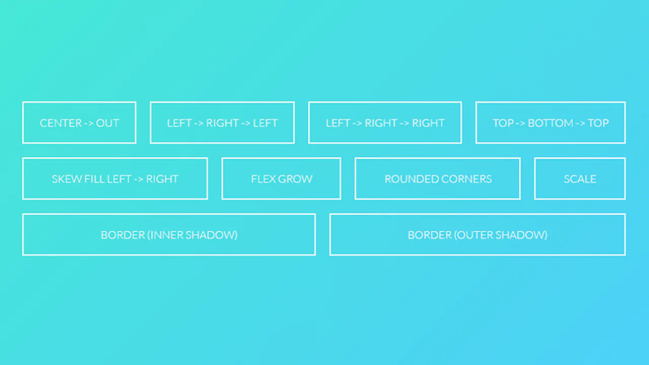 61 CSS Button Hover Effects