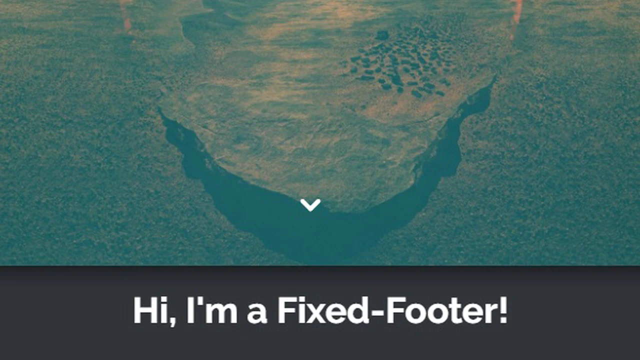 10+ CSS Footers