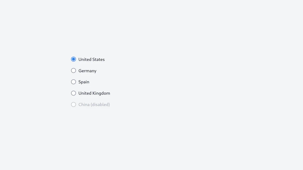 10 Tailwind Radio Buttons